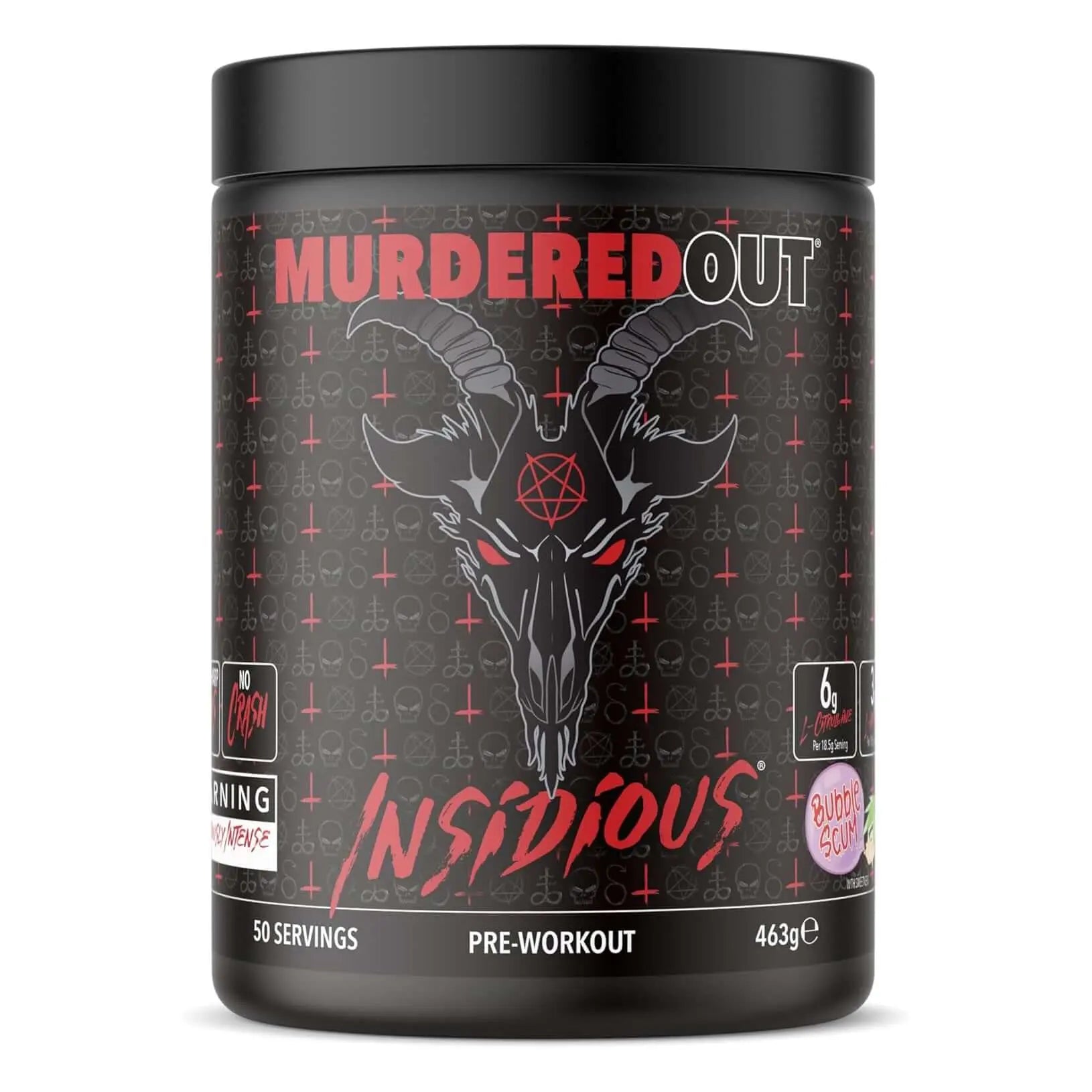 Murdered Out Insidious 463g – Lift Up Supplements Ltd